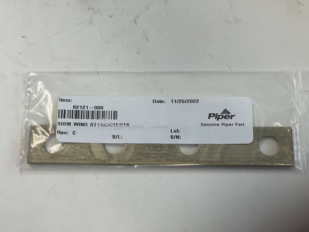 Shim, Wing Attachment - Piper – AirWard, Inc