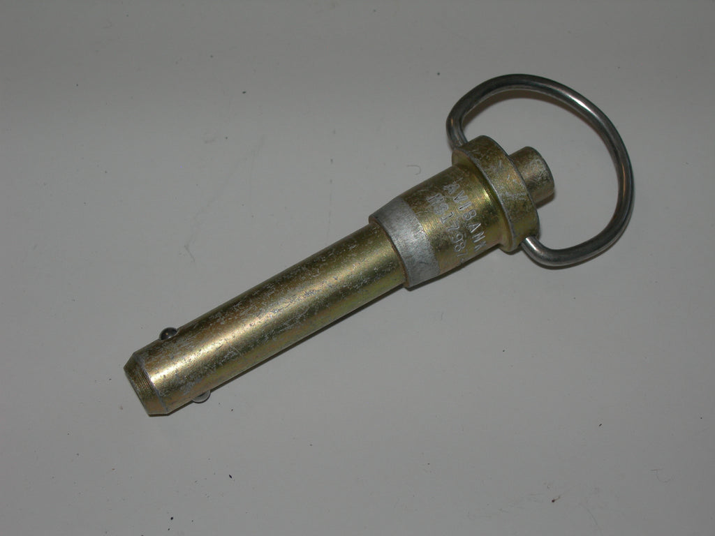 Pin, Quick Release - Push/Pull - 3/8" Dia - 1 1/4" Effective Length ...